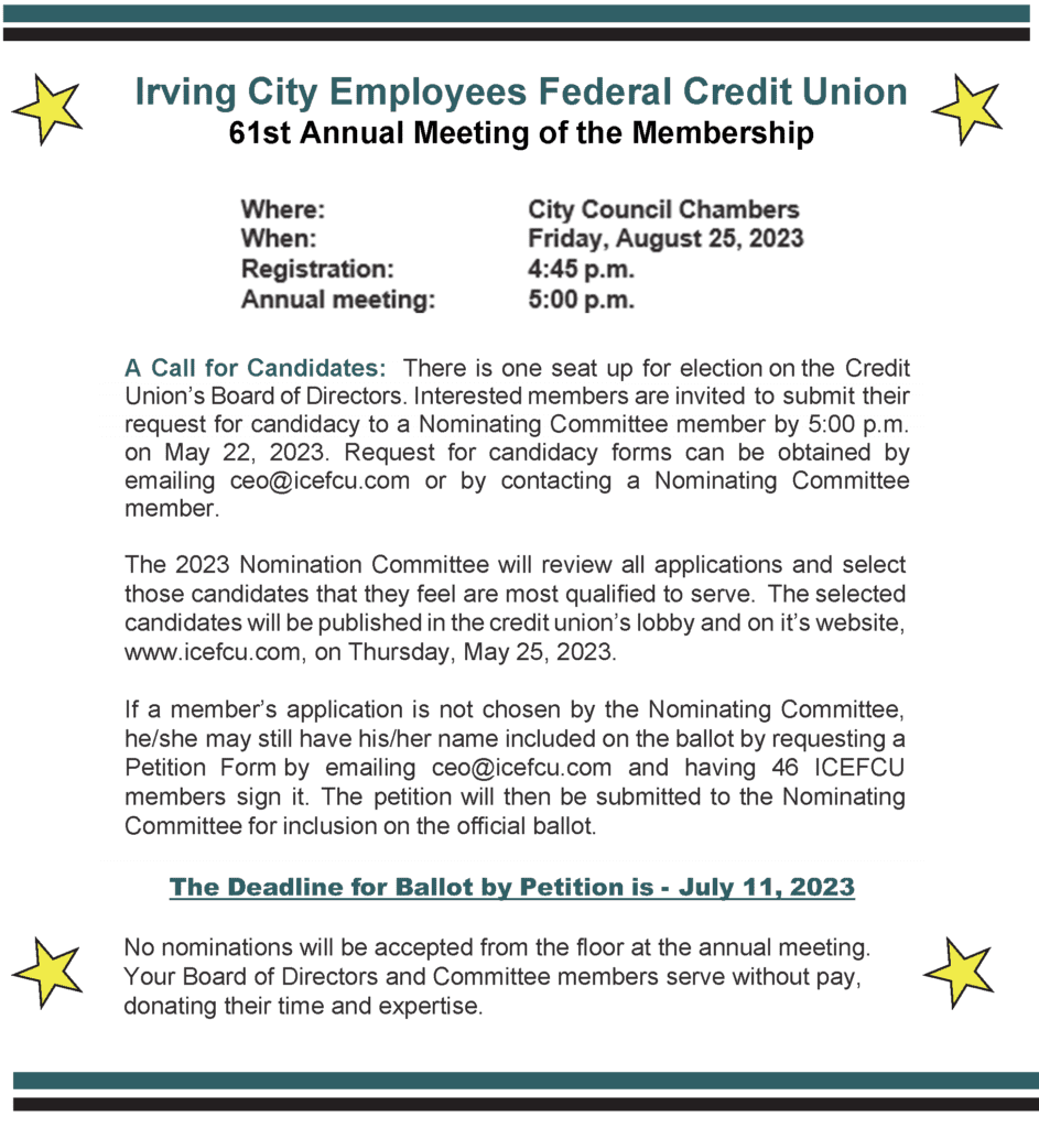 Home - Irving City Employees Federal Credit Union