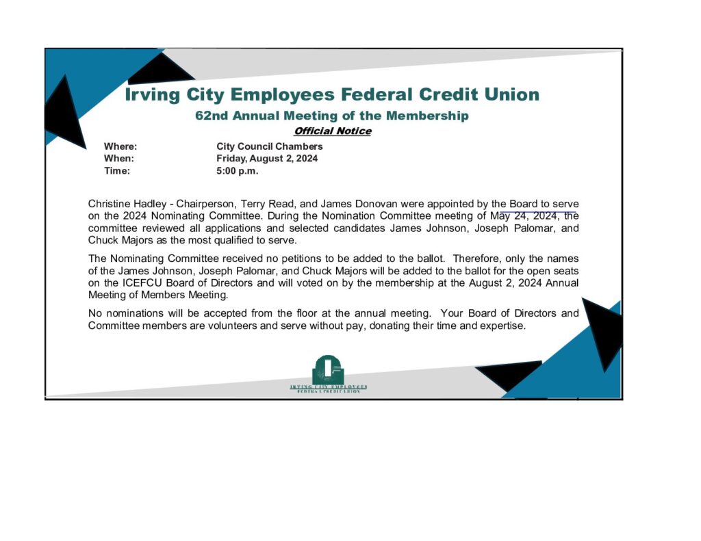 Home - Irving City Employees Federal Credit Union
